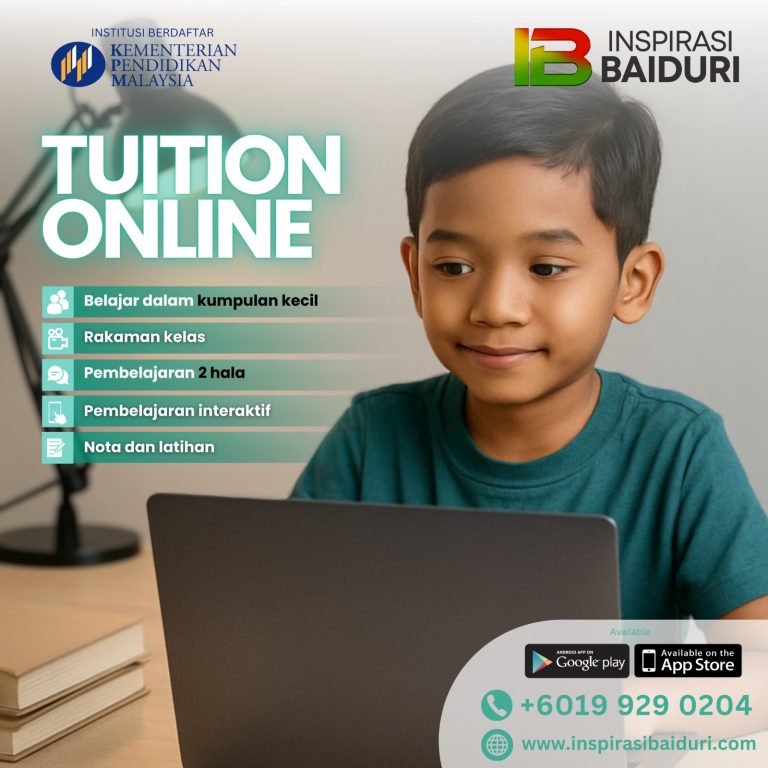 Tuition Online | Kumpulan Kecil Dan Fokus